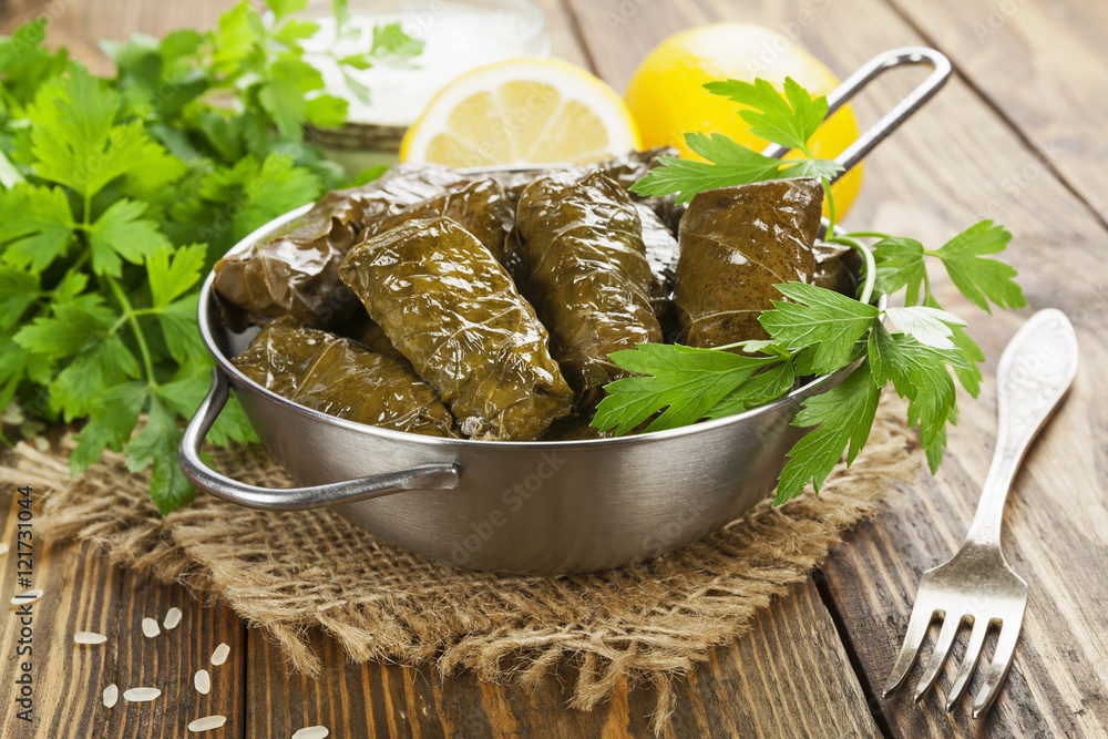 Dolma in the stewpot Stock Photo | Adobe Stock