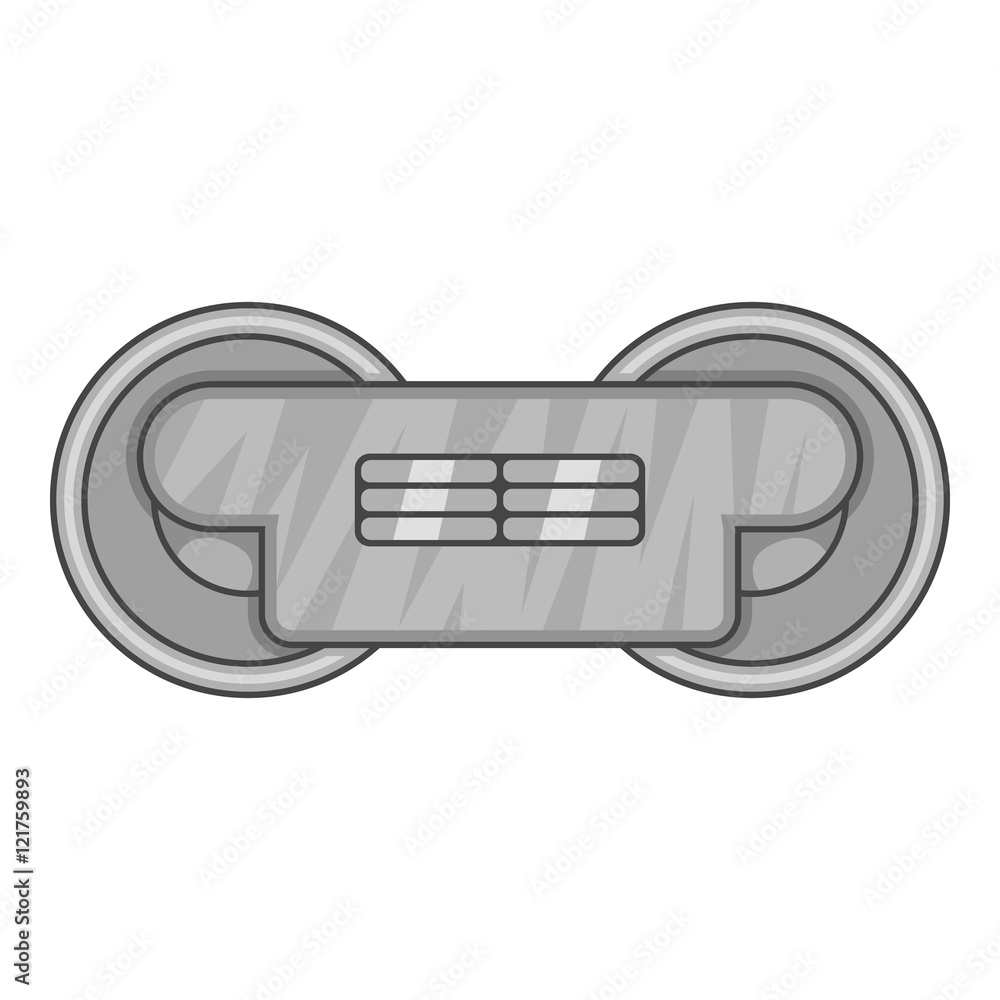 Train wheels icon in black monochrome style isolated on white ...