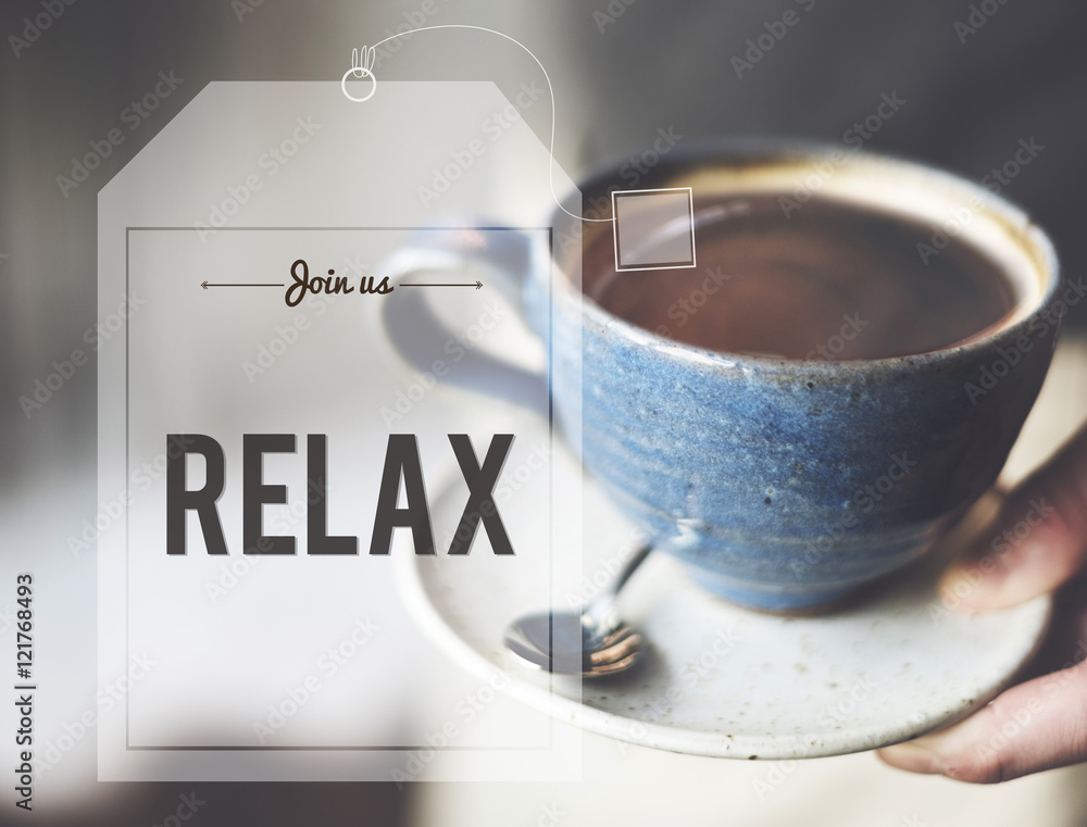 Break Tea Coffee Time Relax Concept Stock Photo | Adobe Stock