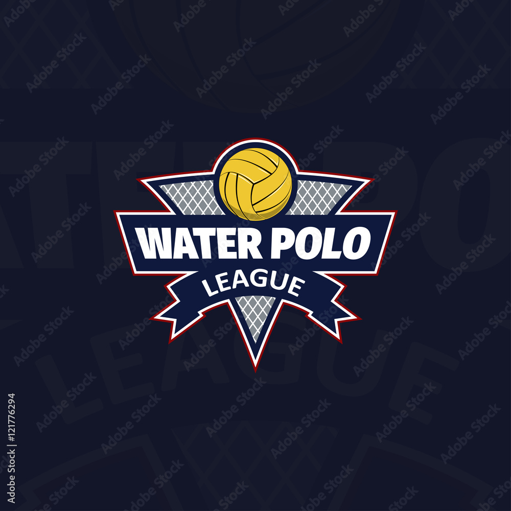 Water polo logo for the team and the cup Stock Vector | Adobe Stock