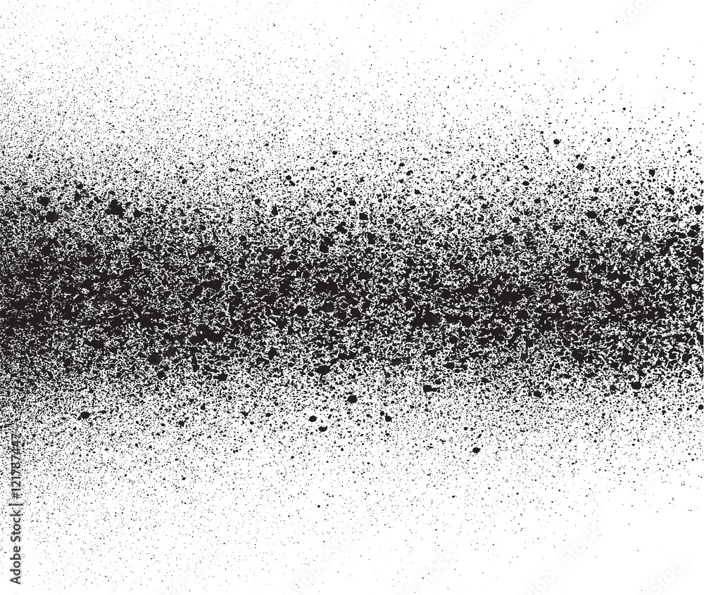 spray painted gradient detail in black over white Stock Vector | Adobe ...