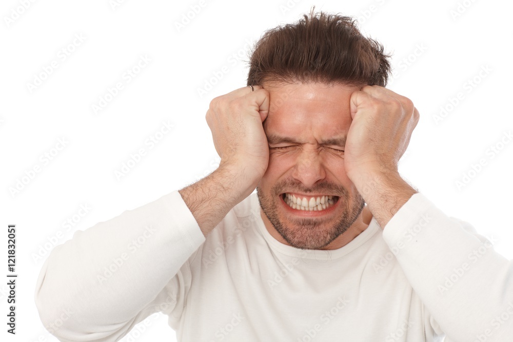 Uncomfortable Facial Expression