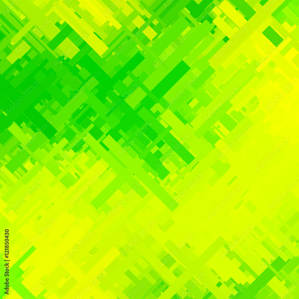 green and yellow glitch background, distortion effect, abstract texture ...