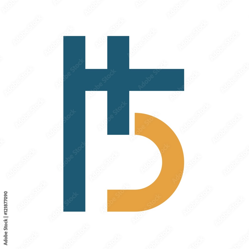 H5 letter initial logo design Stock Vector | Adobe Stock