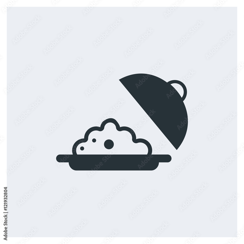 Food icon, image jpg, vector eps, flat web, material icon, icon with ...