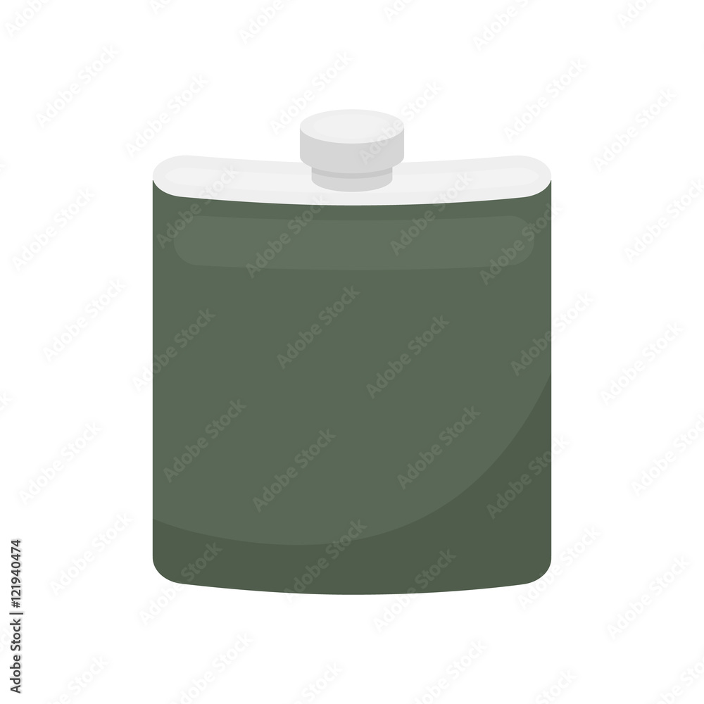 Alcohol Flask Vector