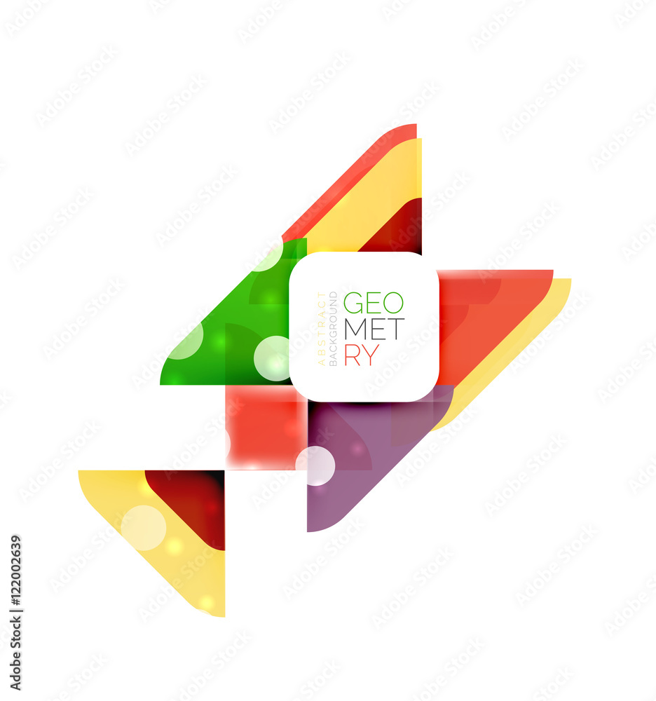 Square and triangle pattern background Stock Vector | Adobe Stock