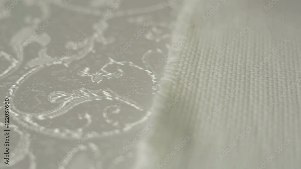 Hand is threading glass beads. Stock Video | Adobe Stock