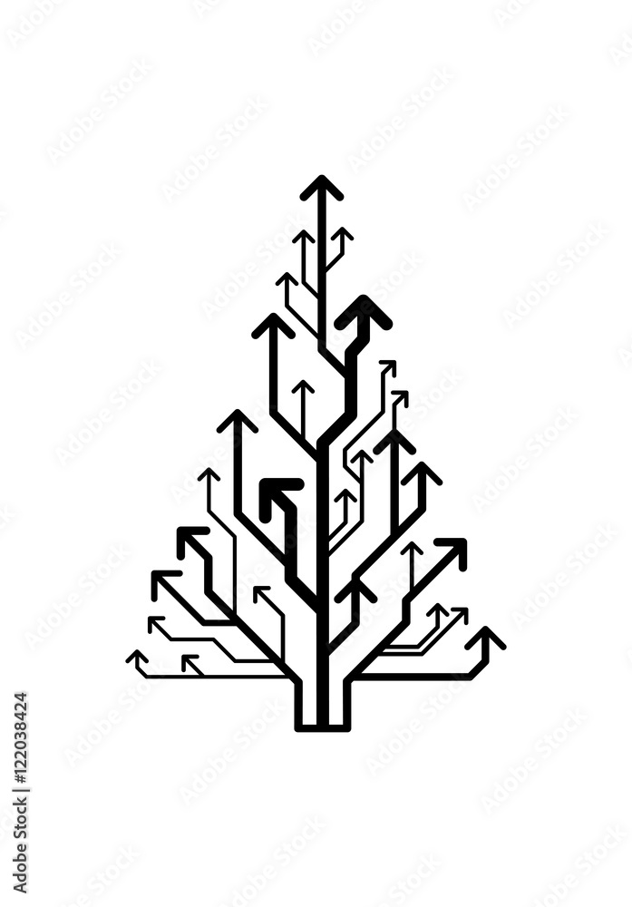 Christmas Tree Arrow