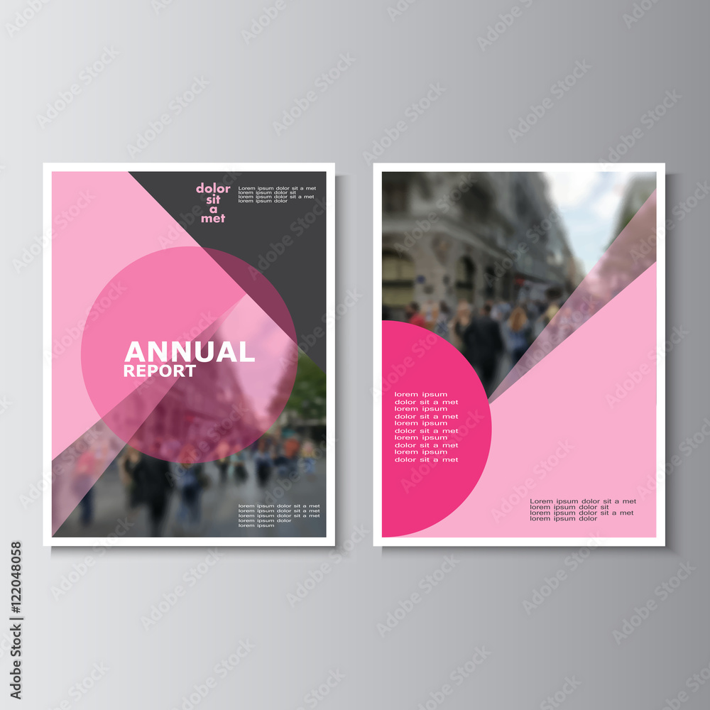 Cover Design - Vector Illustration, Graphic Design. Leaflet Brochure ...