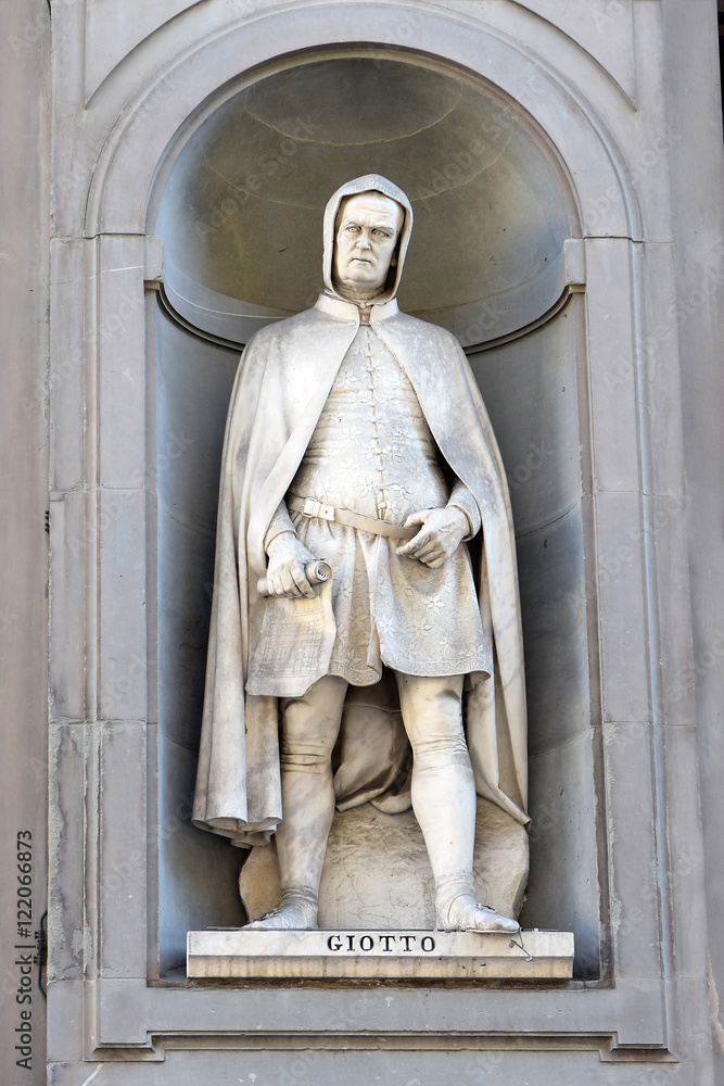 Giotto statue, Florence Stock Photo | Adobe Stock