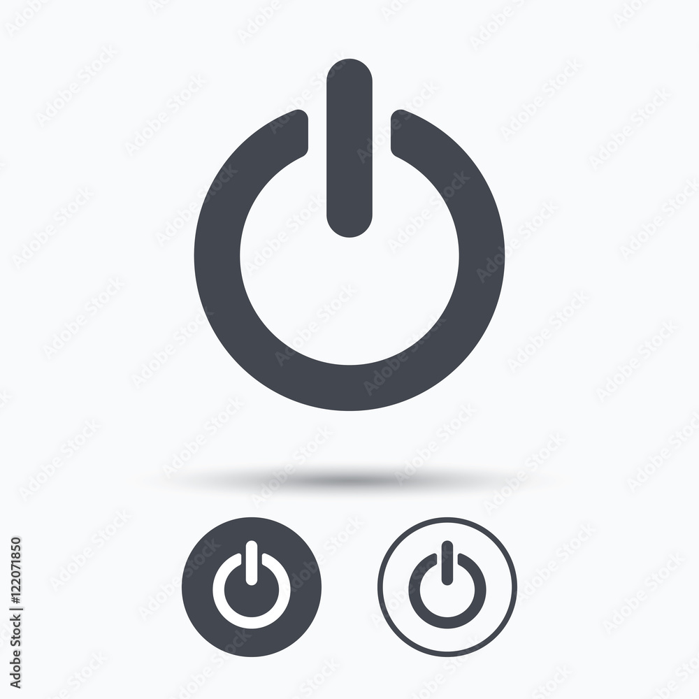 On, off power icon. Energy switch sign. Stock Vector | Adobe Stock