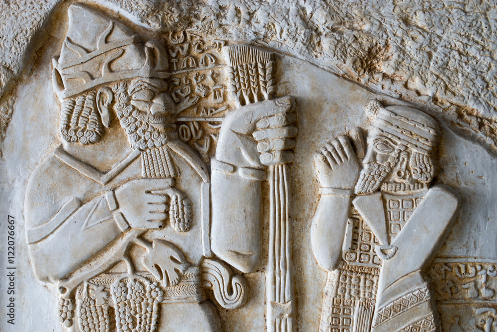 Antike Steintafel - Weizen Brot Stock Photo | Adobe Stock