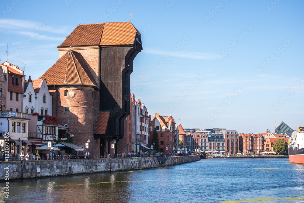 Krantor Danzig foto de Stock | Adobe Stock