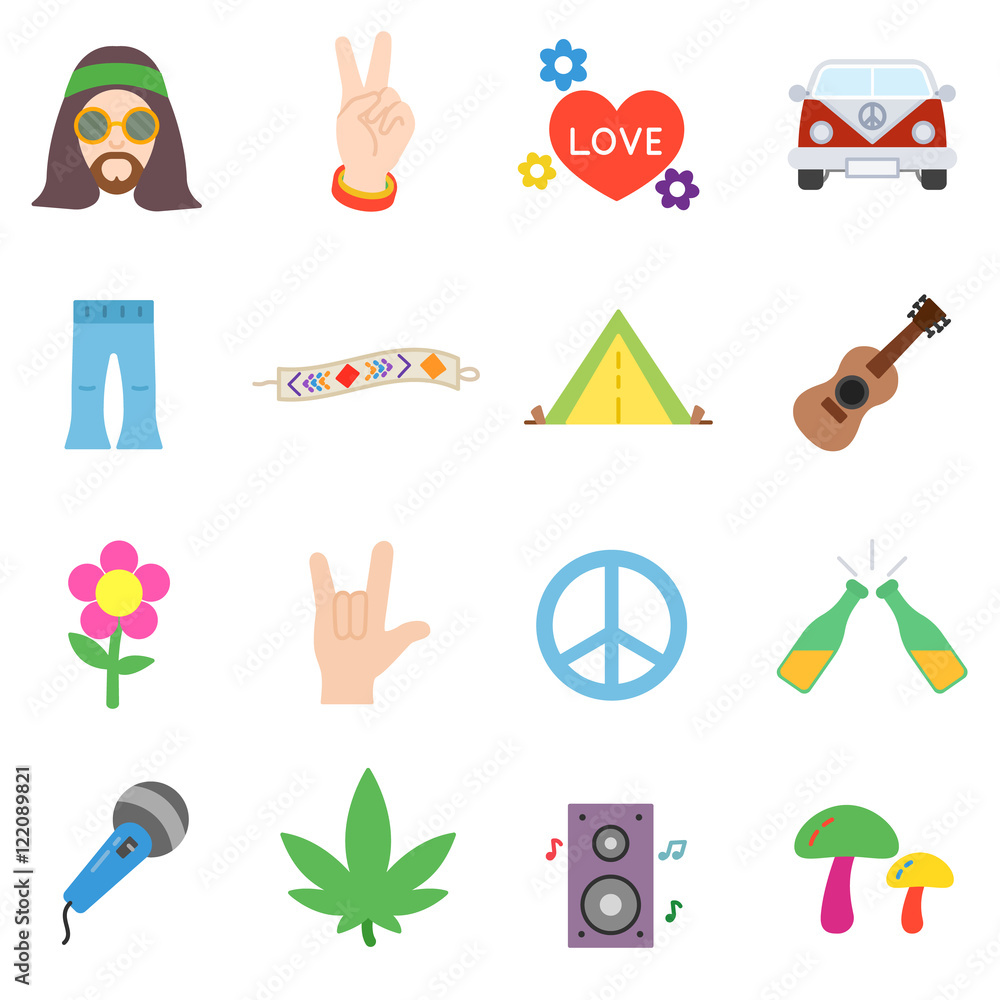 Hippie Symbols Hippie Symbols