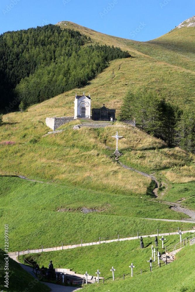 Stations of the Cross. Shrine of Our Lady of la Salette. Stock Photo | Adobe Stock