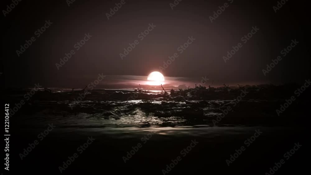 Sea of Crude Oil. Stock Video | Adobe Stock