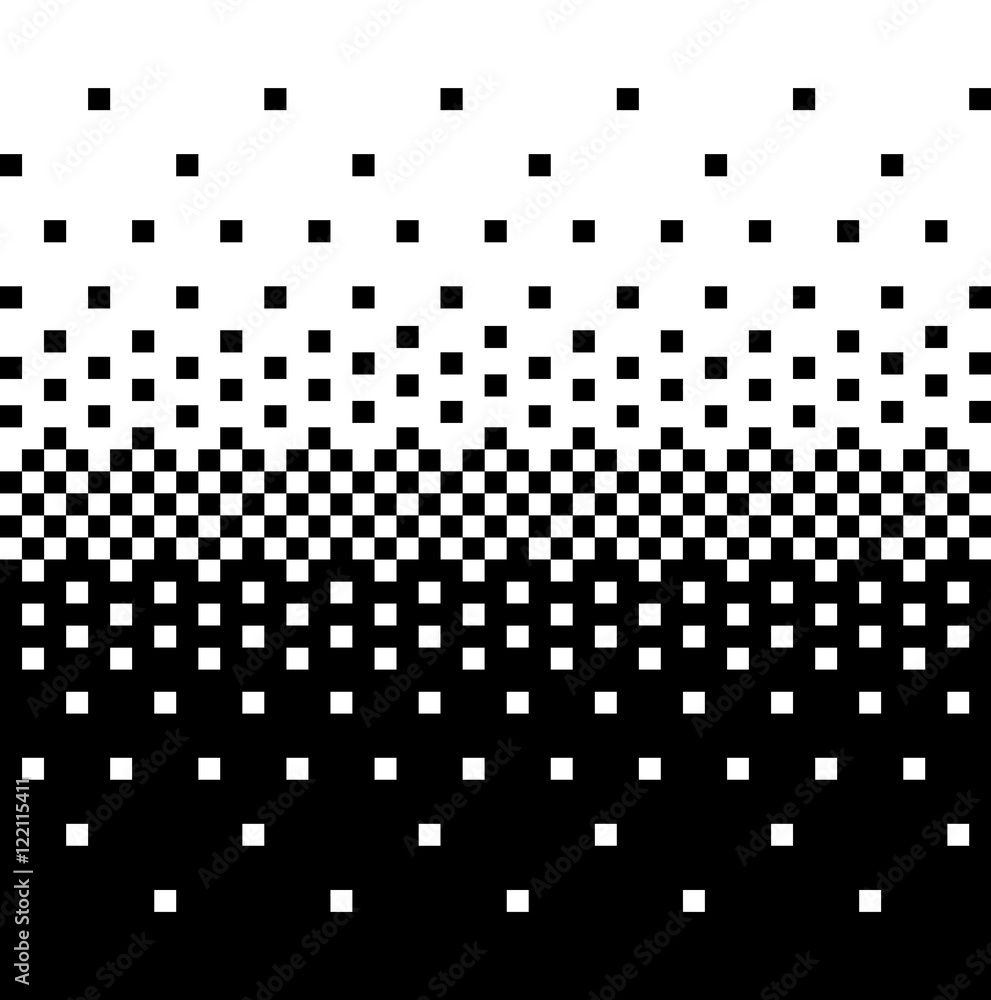 Vintage pixel halftone gradient background. Stock vector Stock Vector ...