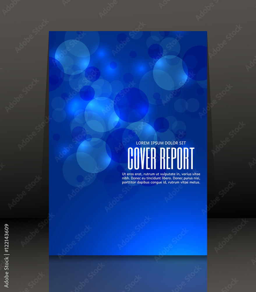 Abstract composition. Template Design for flyer. Brochure. Poster in A4 ...