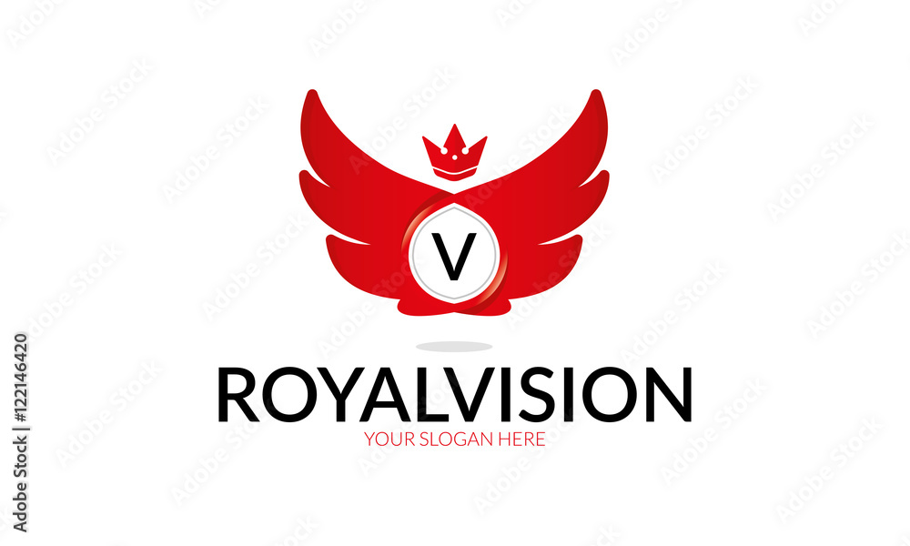 Royal Vision Logo Stock Vector | Adobe Stock