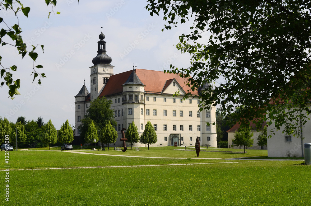 Alkoven, Austria - Renaissance castle Hartheim became notorious as one ...