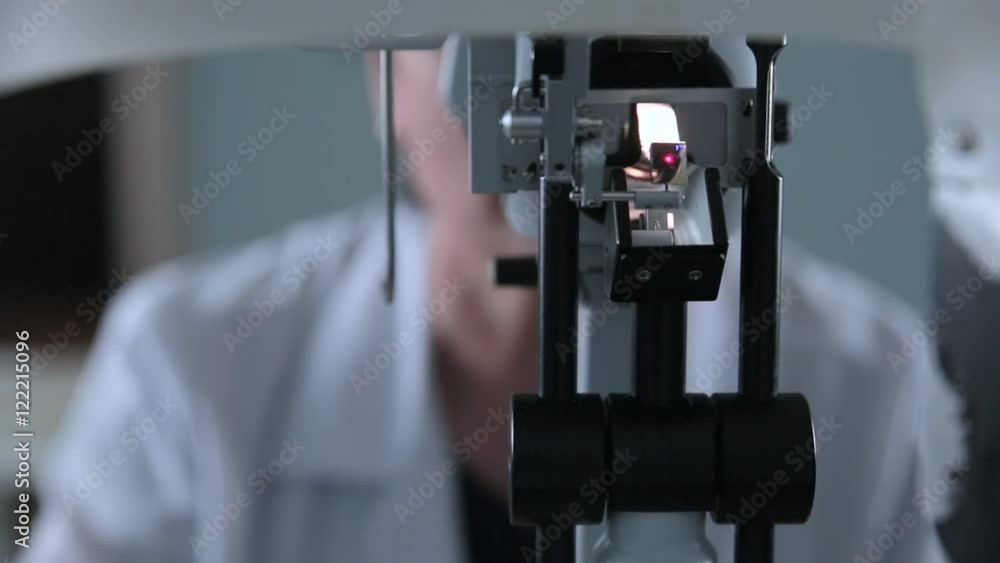 A medical ophthalmological device for checking of eyesight ...