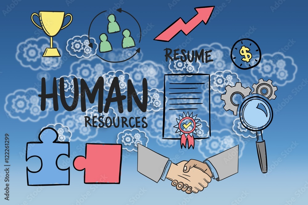 human resources graphics Stock Illustration | Adobe Stock