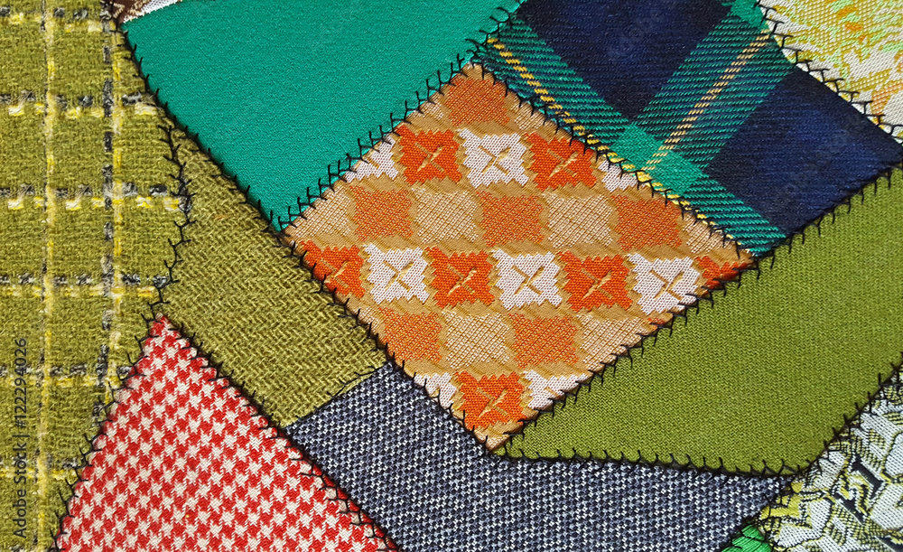Patchwork Upholstery Fabric