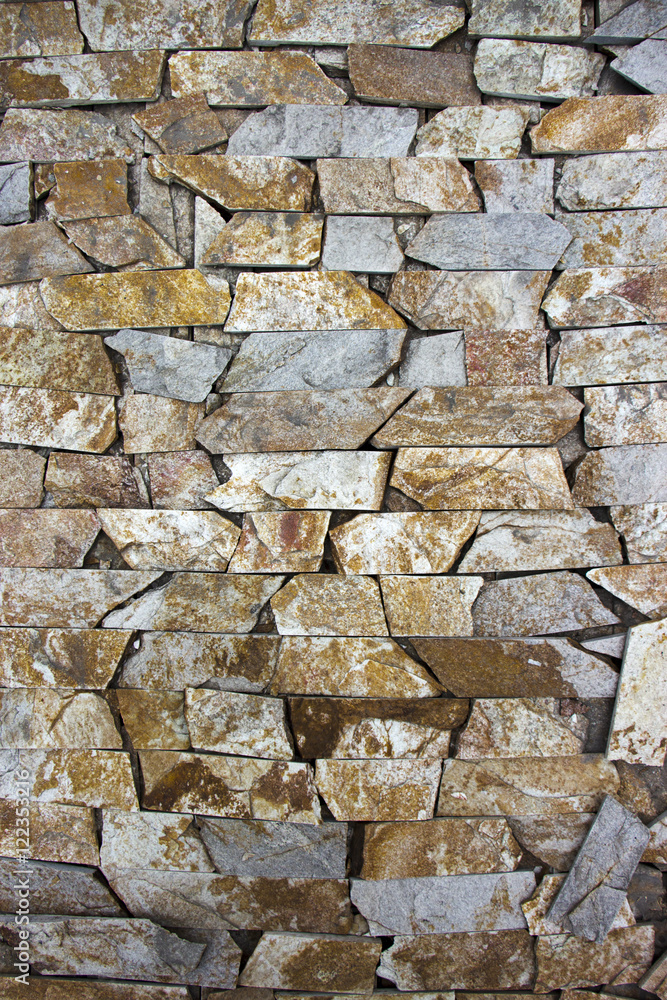 colorful cladding slate, stone, granite, travertine, texture Stock ...