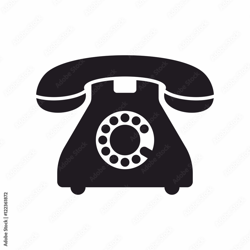 Phone icon Stock Vector | Adobe Stock