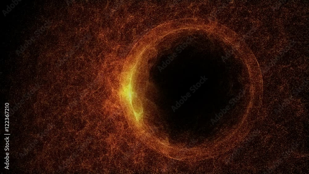 Vidéo Stock A 10 second loop of glowing particles floating around a ...