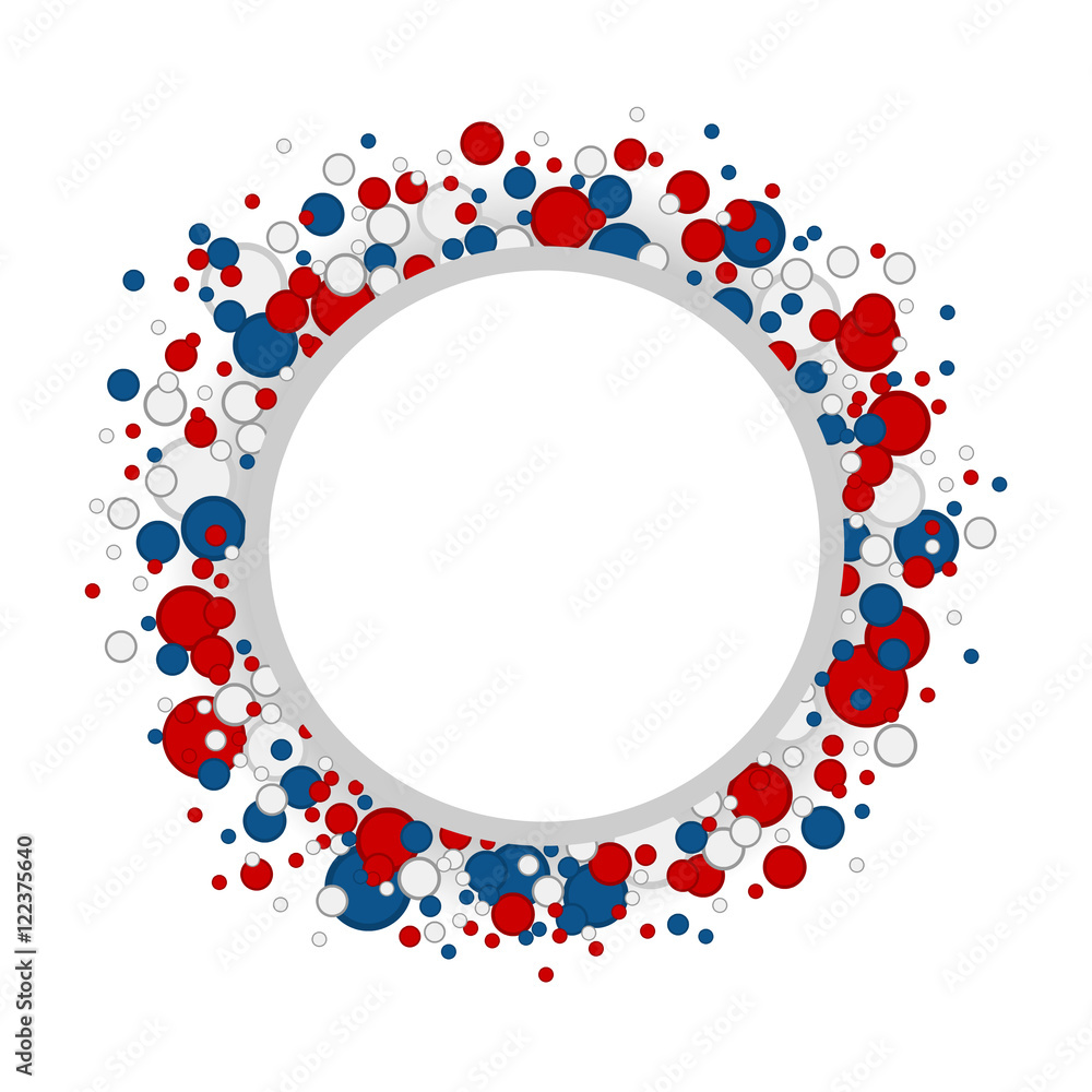 american flag colors concept Stock Illustration | Adobe Stock