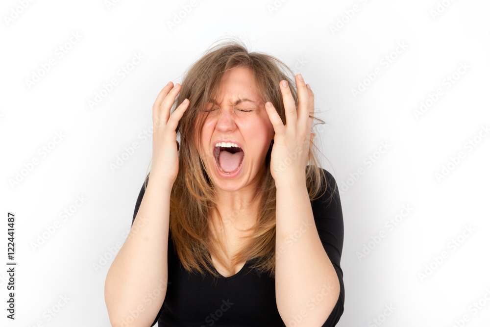 Woman Screaming In Terror