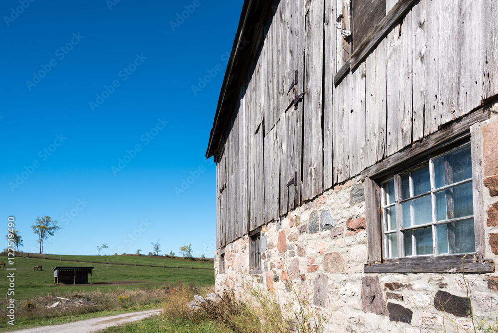 Barn Stone Foundations