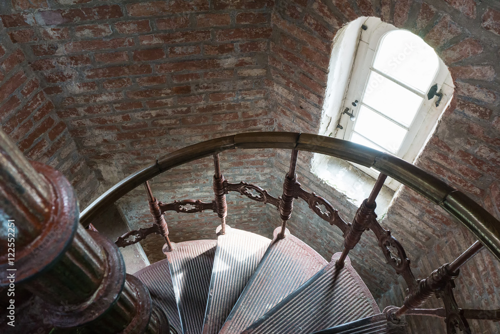 Old spiral staircase Stock Photo | Adobe Stock