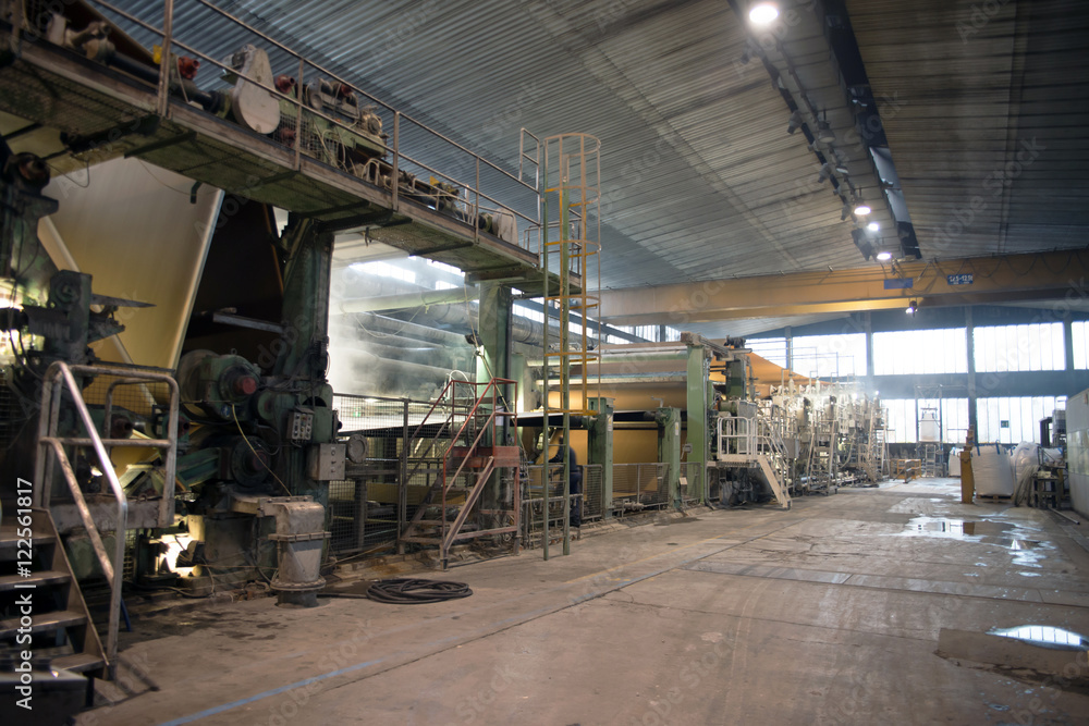 Paper and pulp mill - Factory, Plant Stock Photo | Adobe Stock