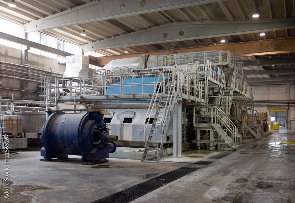 Paper and pulp mill - Factory, Plant Stock Photo | Adobe Stock