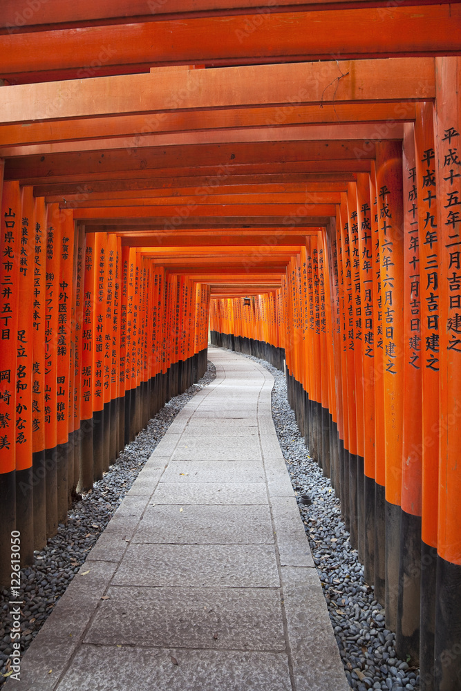Dedicated to Inari, the god of rice and sake, Fushimi Inari Shrine is ...