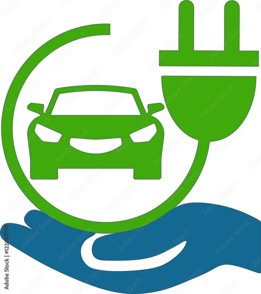 E-Auto 02 041016 Stock-Vektorgrafik | Adobe Stock