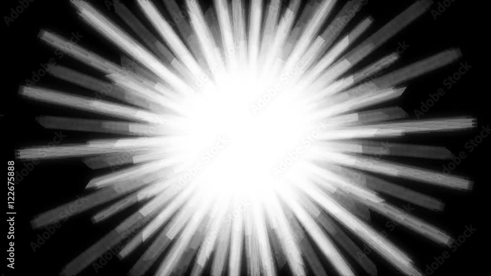 Loop of VU meters fanned out in a circle, rotating clockwise with ...