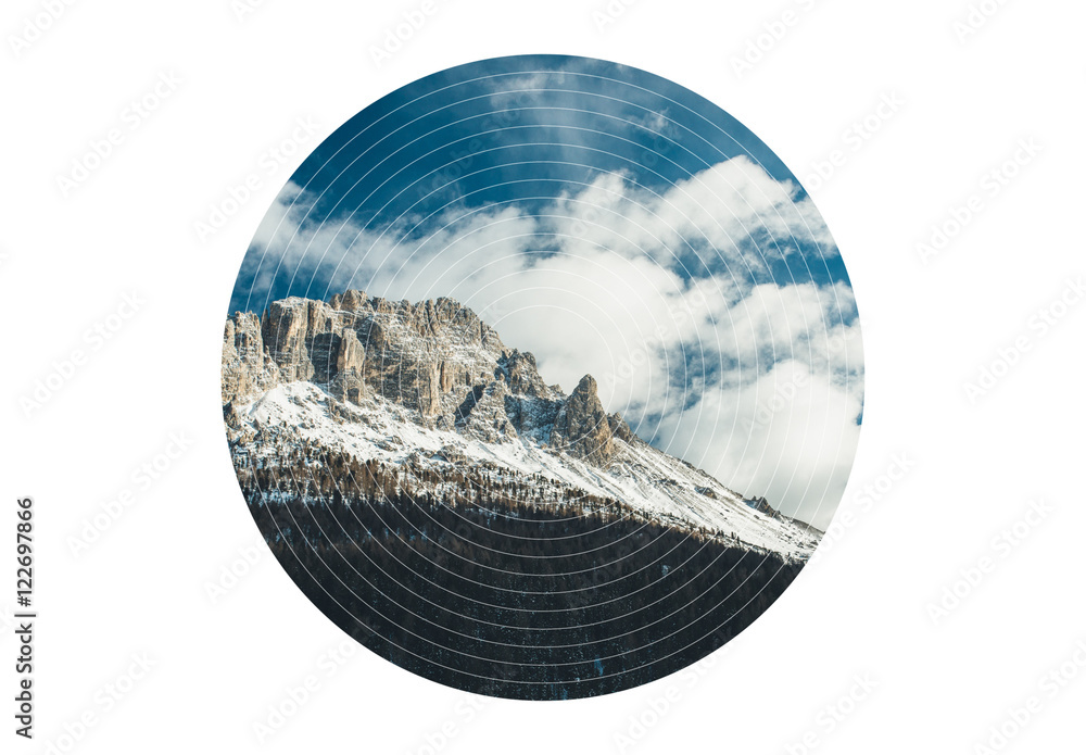 Circular Image Masks Stock Template | Adobe Stock