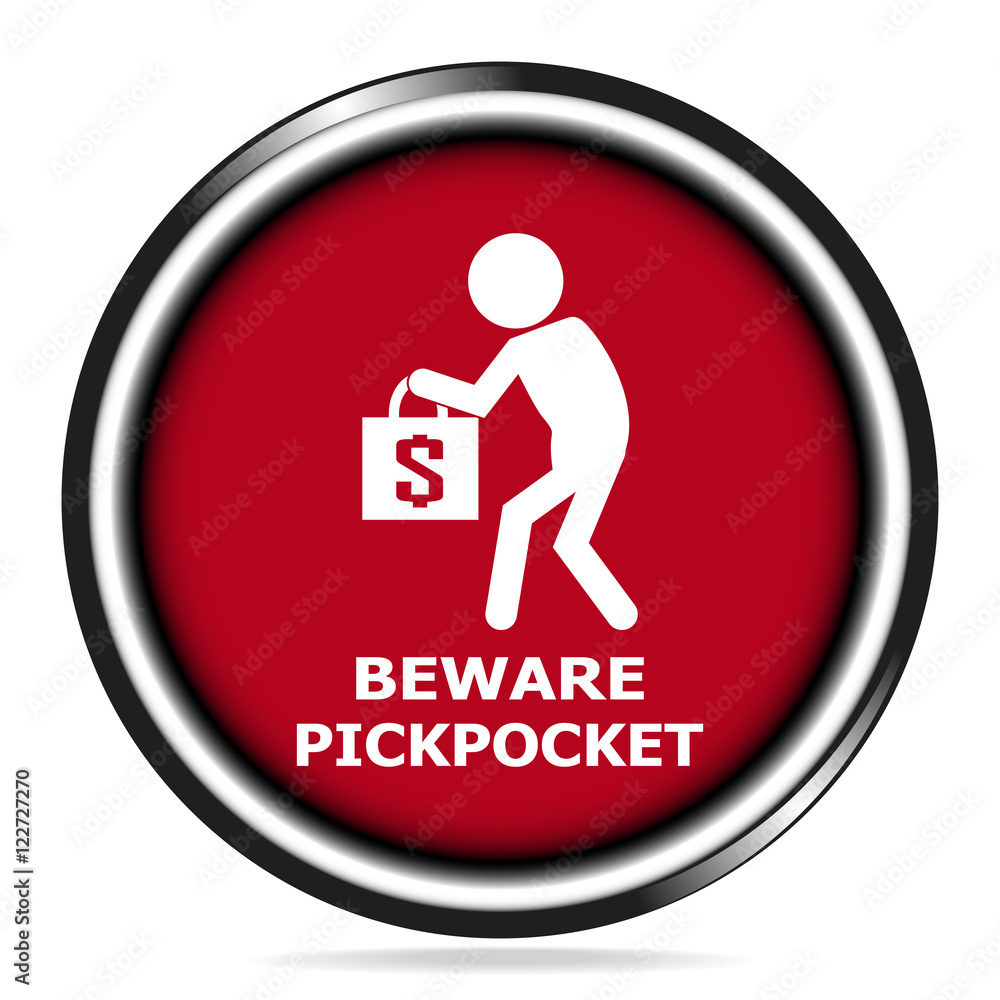 Pickpocket Sign