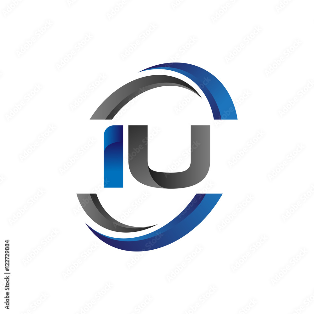 Simple Modern Initial Logo Vector Circle Swoosh iu Stock Vector | Adobe ... Simple Modern Initial Logo Vector Circle Swoosh iu Stock Vector | Adobe ...