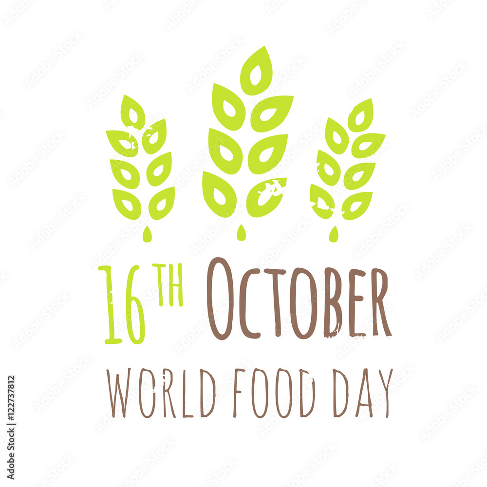 vector world food day illustration Stock Vector | Adobe Stock