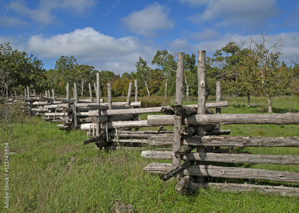 Country Wooden Fence