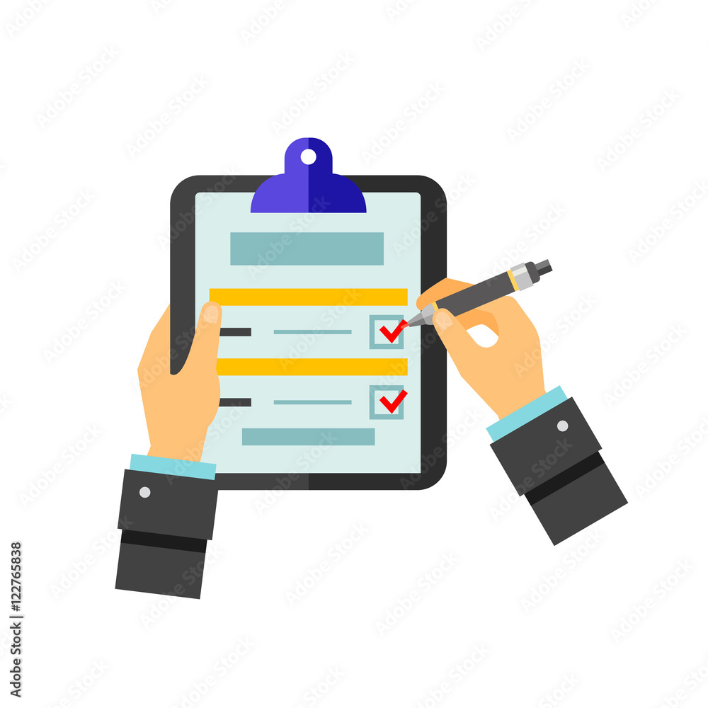 Hands and Policies Sheet Icon Stock Vector | Adobe Stock