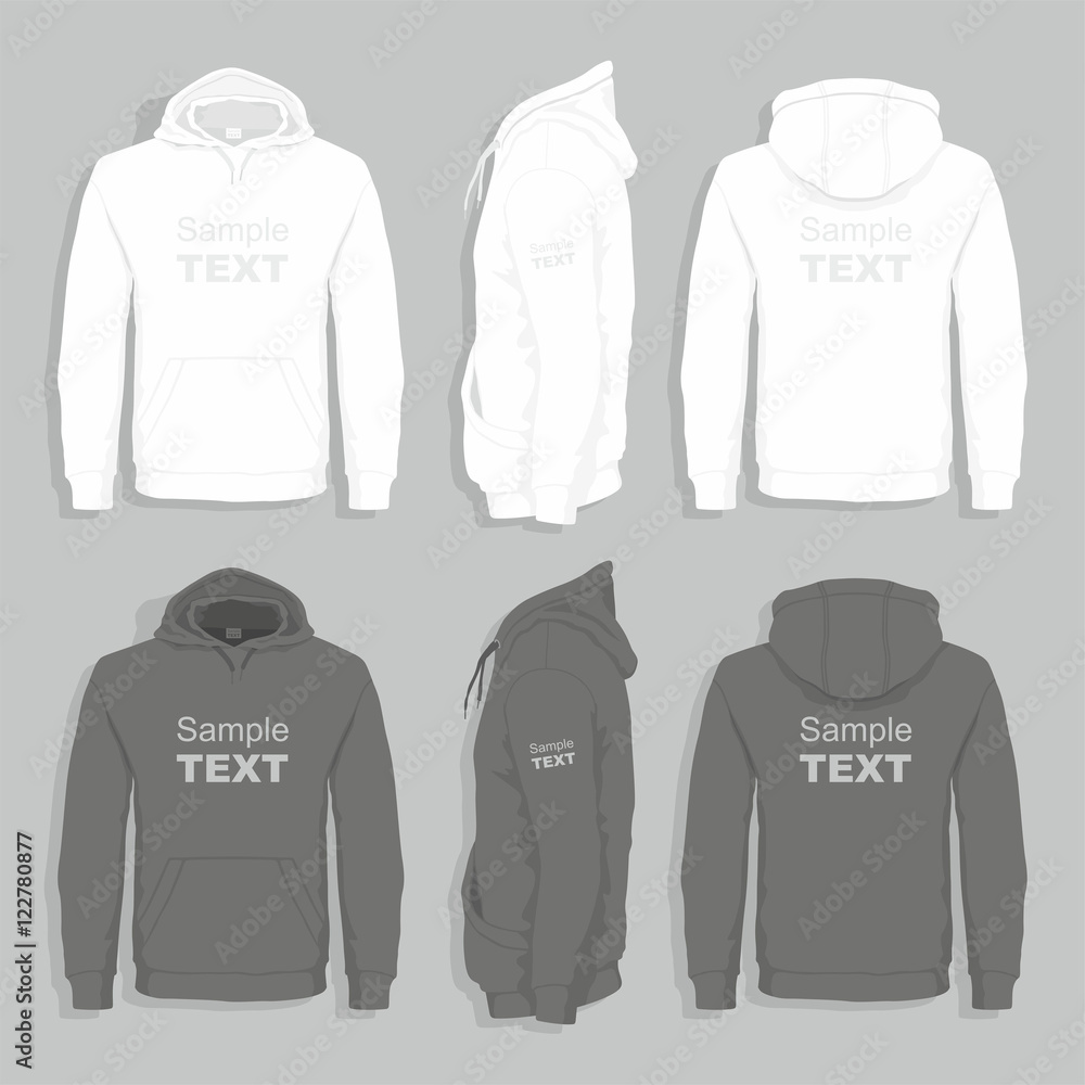 Men sweater design template Stock Vector | Adobe Stock