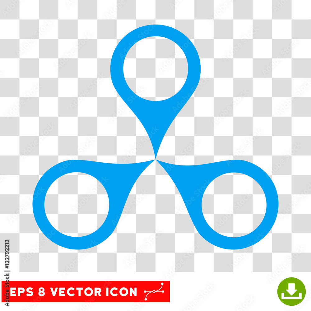 Map Markers round icon. Vector EPS illustration style is flat iconic ...