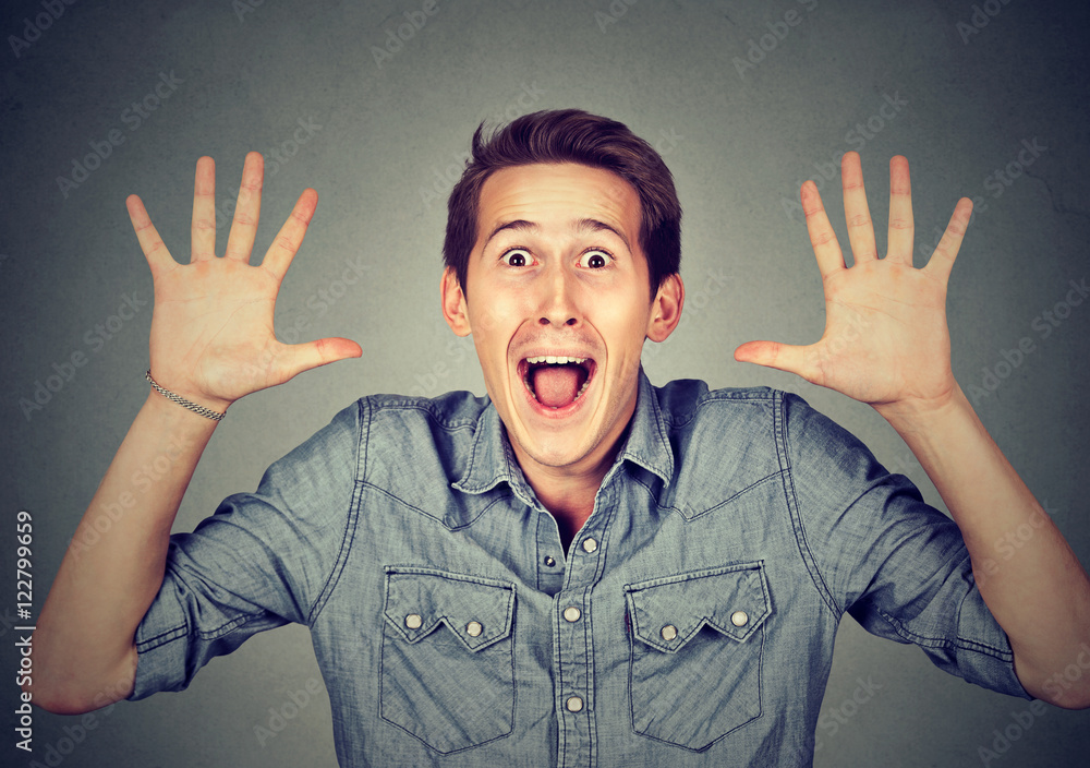 Overly Excited Face