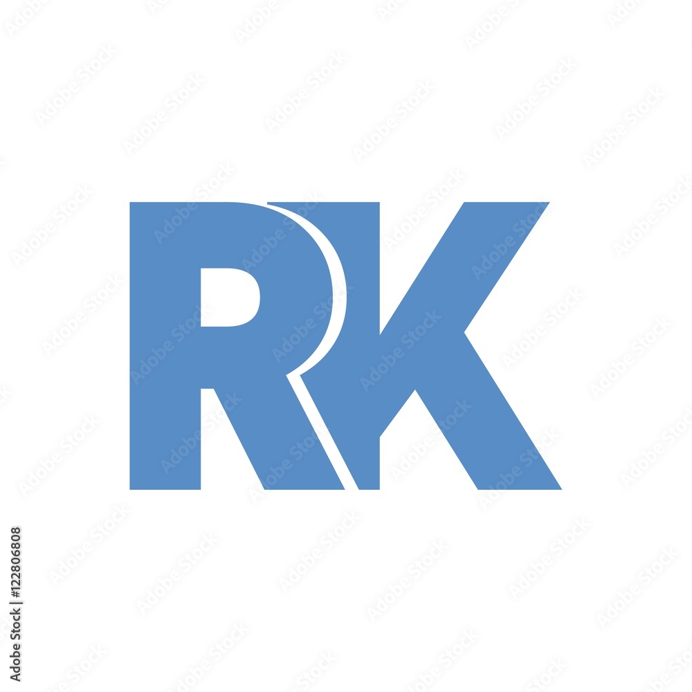 RK letter initial logo design Stock Vector | Adobe Stock RK letter initial logo design Stock Vector | Adobe Stock